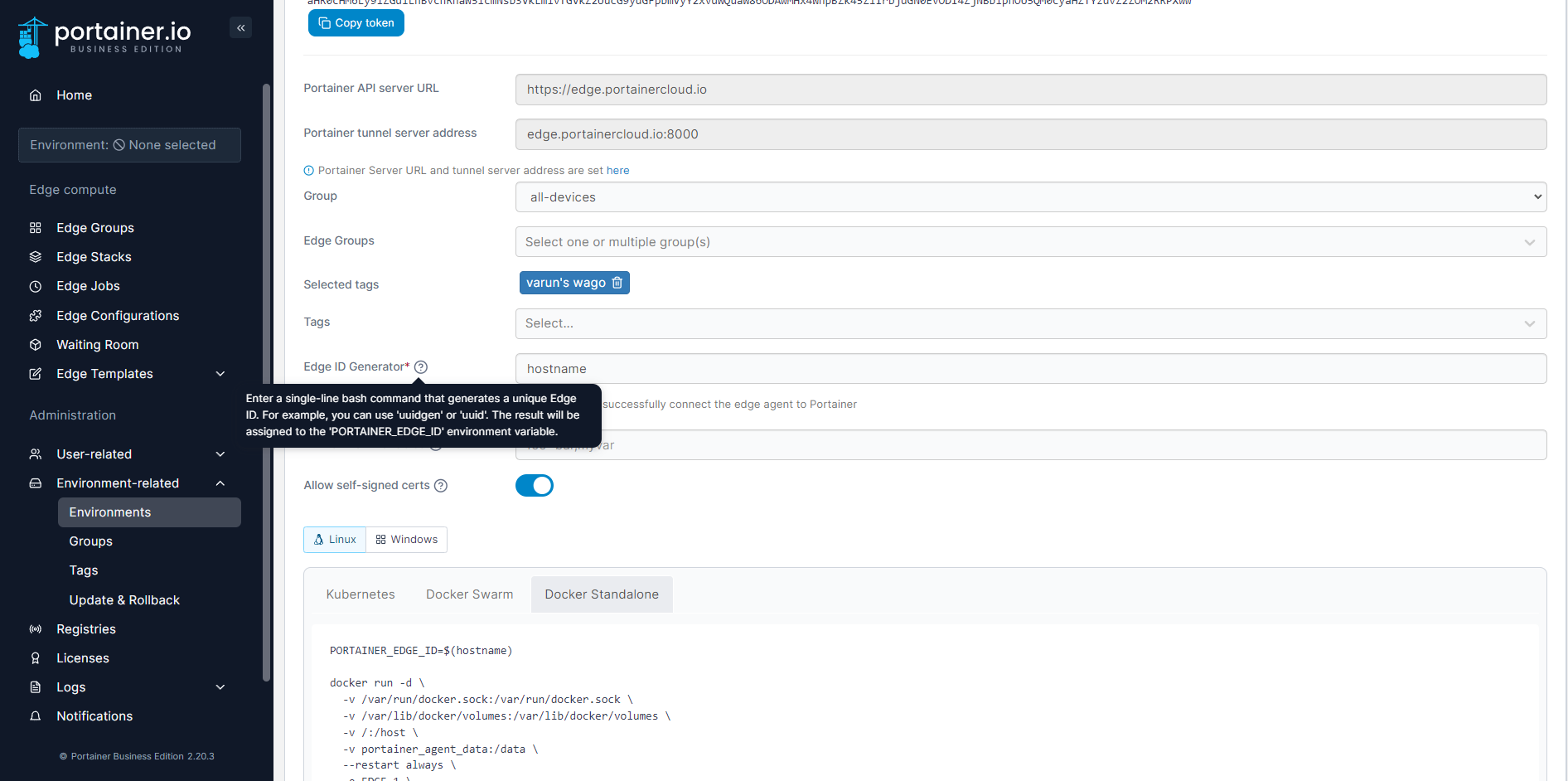 Codesys Plc Program Deployment Using Portainers Edge Configuration And Stacks